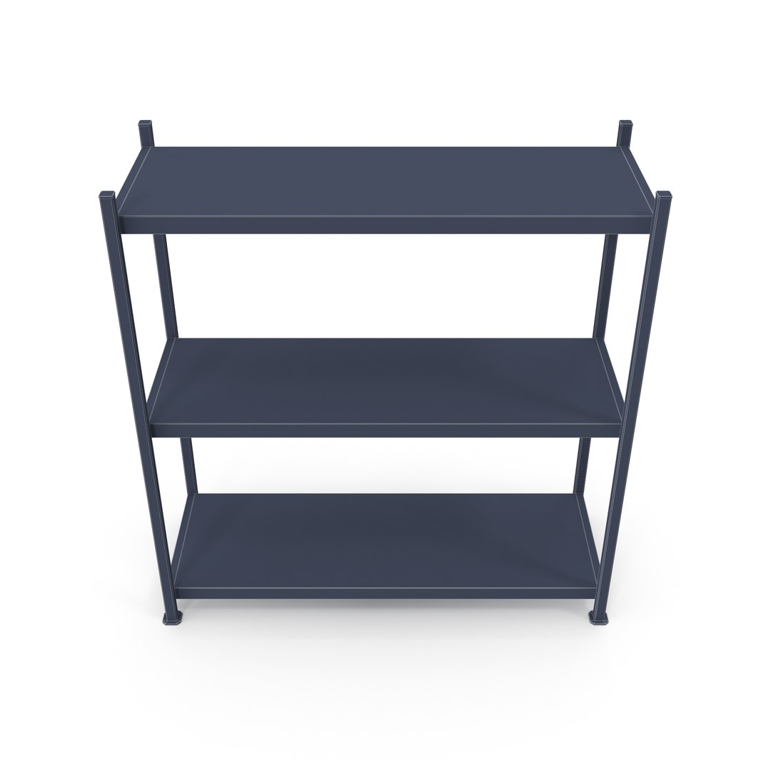 Industrial Shelf 3D Model - TurboSquid 2162621