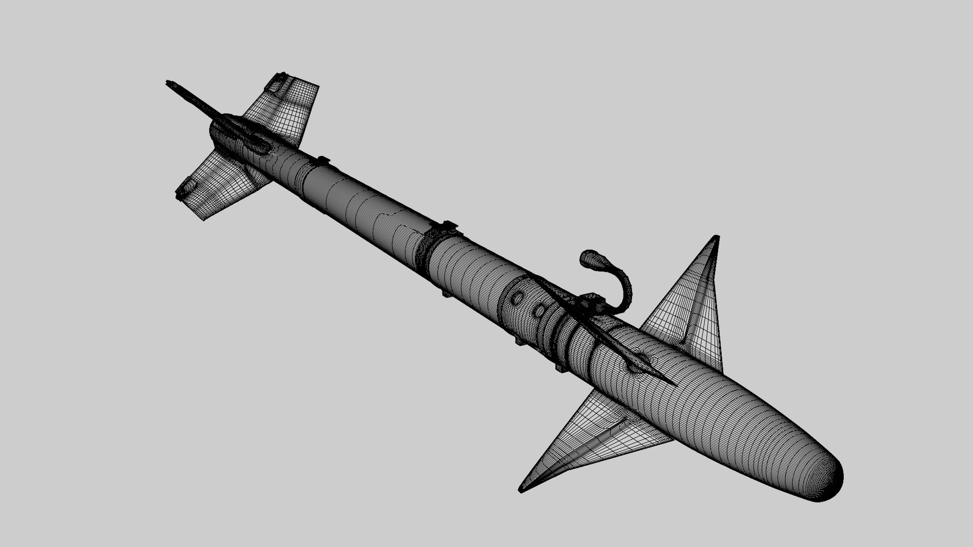 3D Aim-9M Air-to-air Missile - TurboSquid 2140145