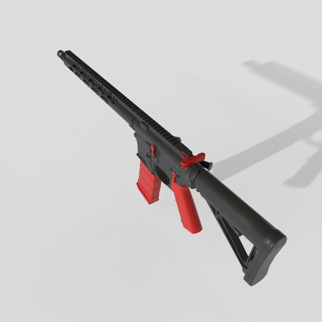 Ar-15 3D Model - TurboSquid 2341699