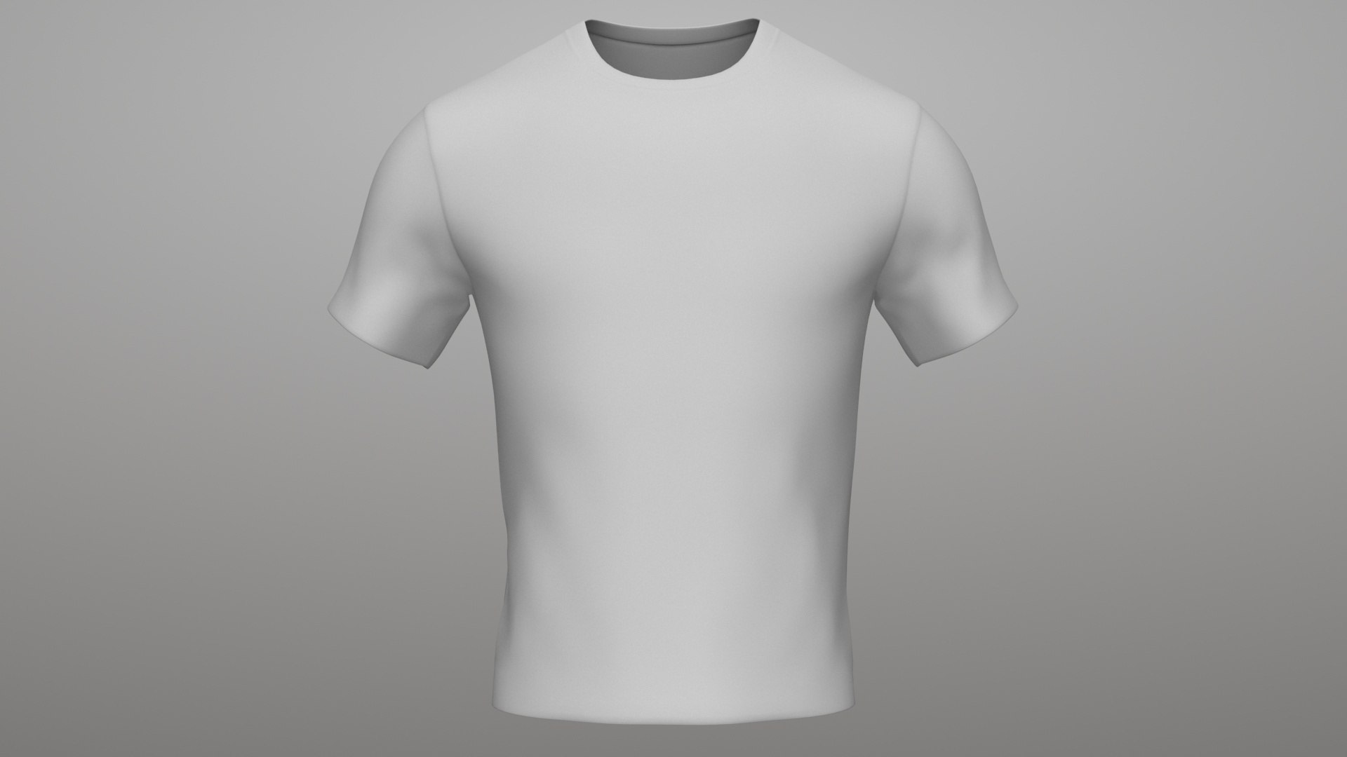 T-shirt Male 6v 3D Model - TurboSquid 1950124