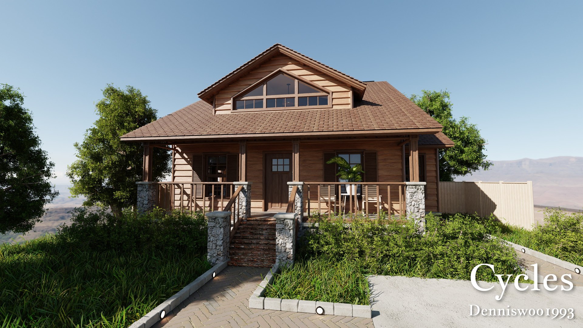 Modular Classic Style American House 7 3D - TurboSquid 2119103