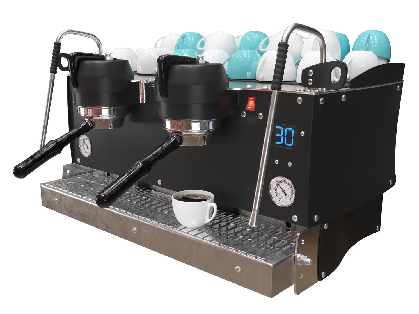 3D Synesso S200 Espresso Machine Model - TurboSquid 1456543