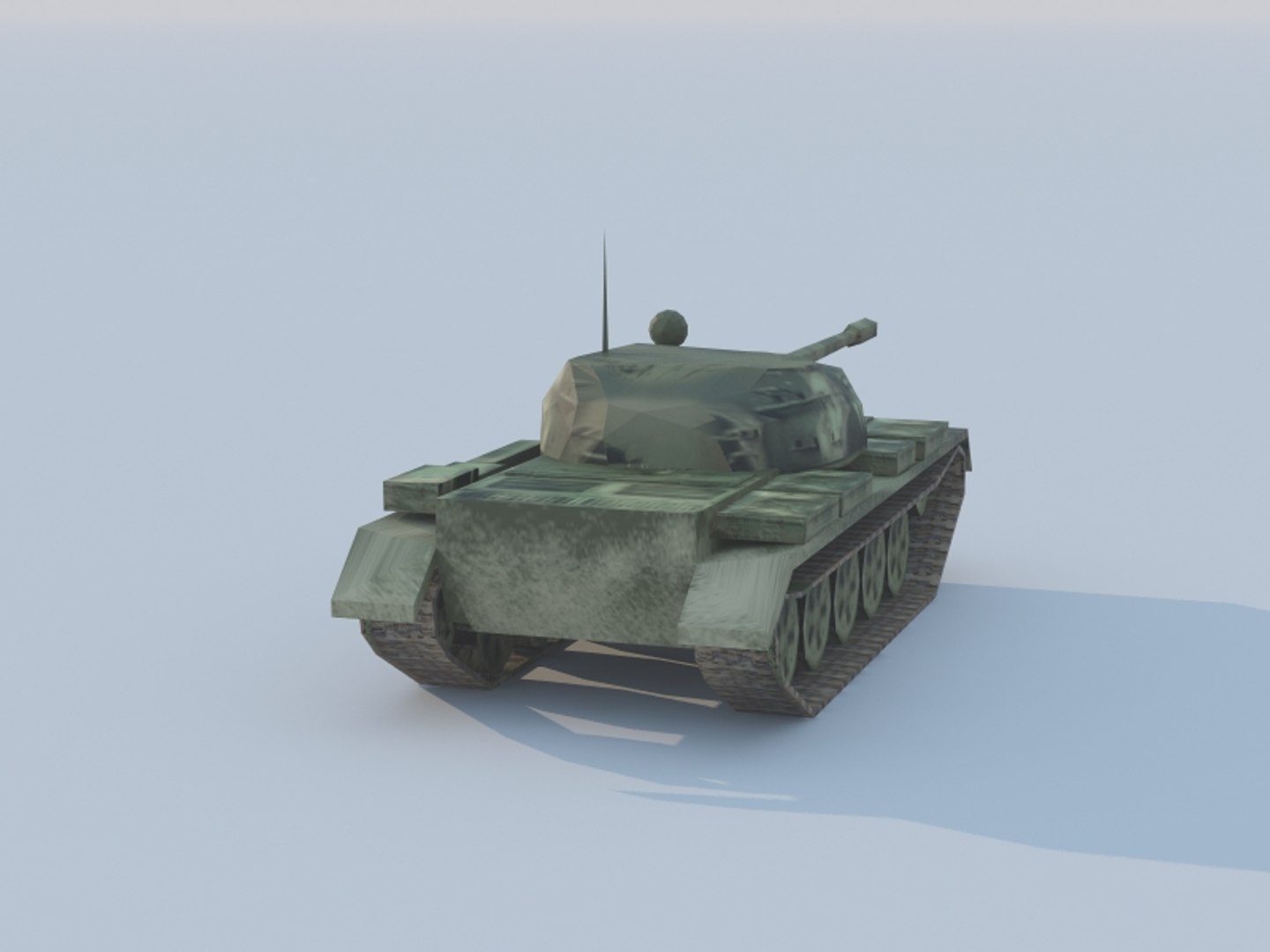 T-59 Tank 3d 3ds