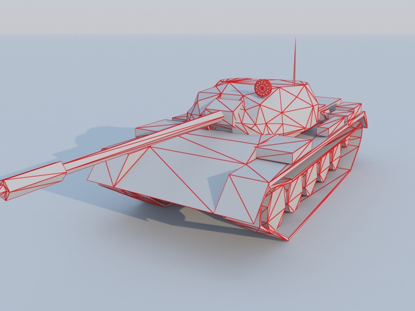 T-59 Tank 3d 3ds