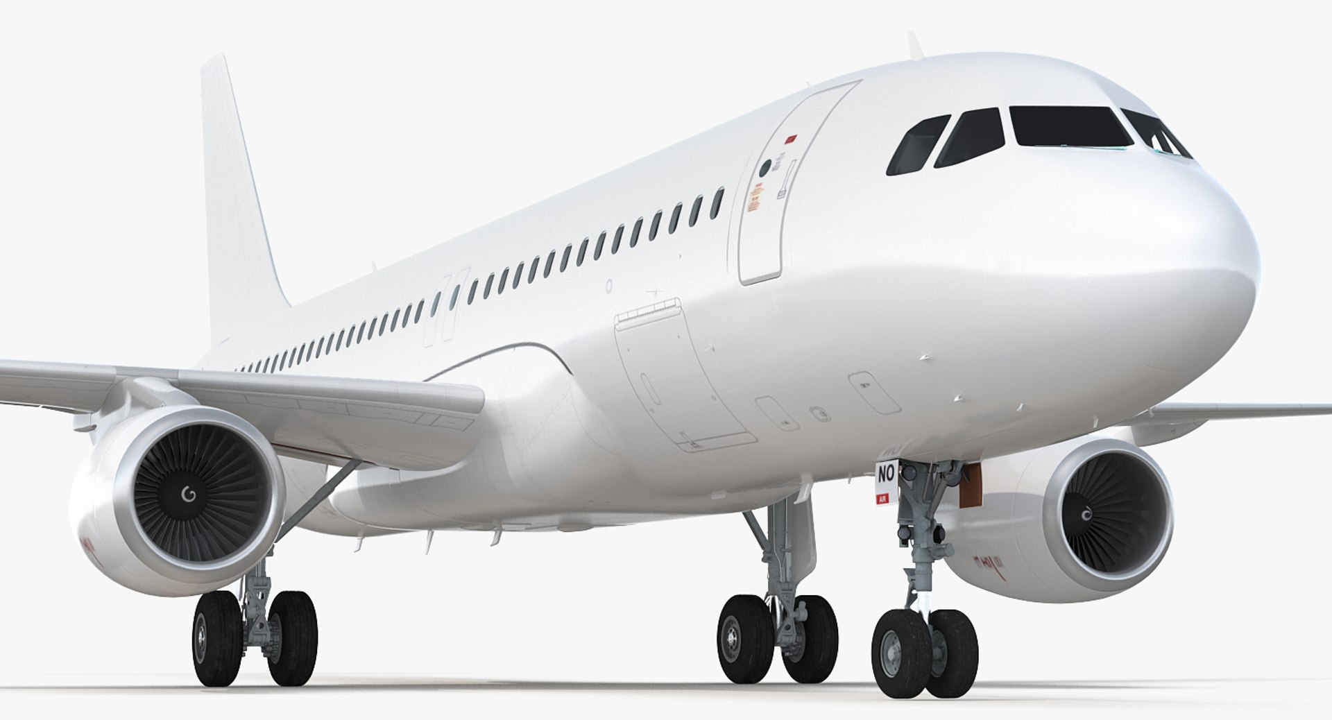 Airbus a320neo interior air 3D model - TurboSquid 1348161