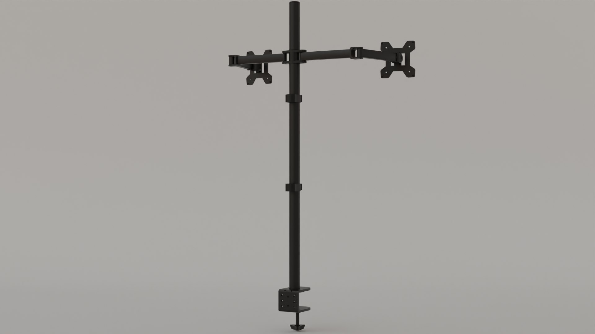 Monitor Stand Workspace With A Minimalist And Modern Design Low-poly 3D ...