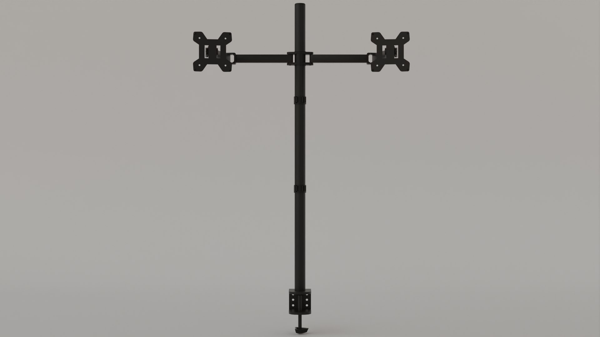 Monitor Stand Workspace With A Minimalist And Modern Design Low-poly 3D ...