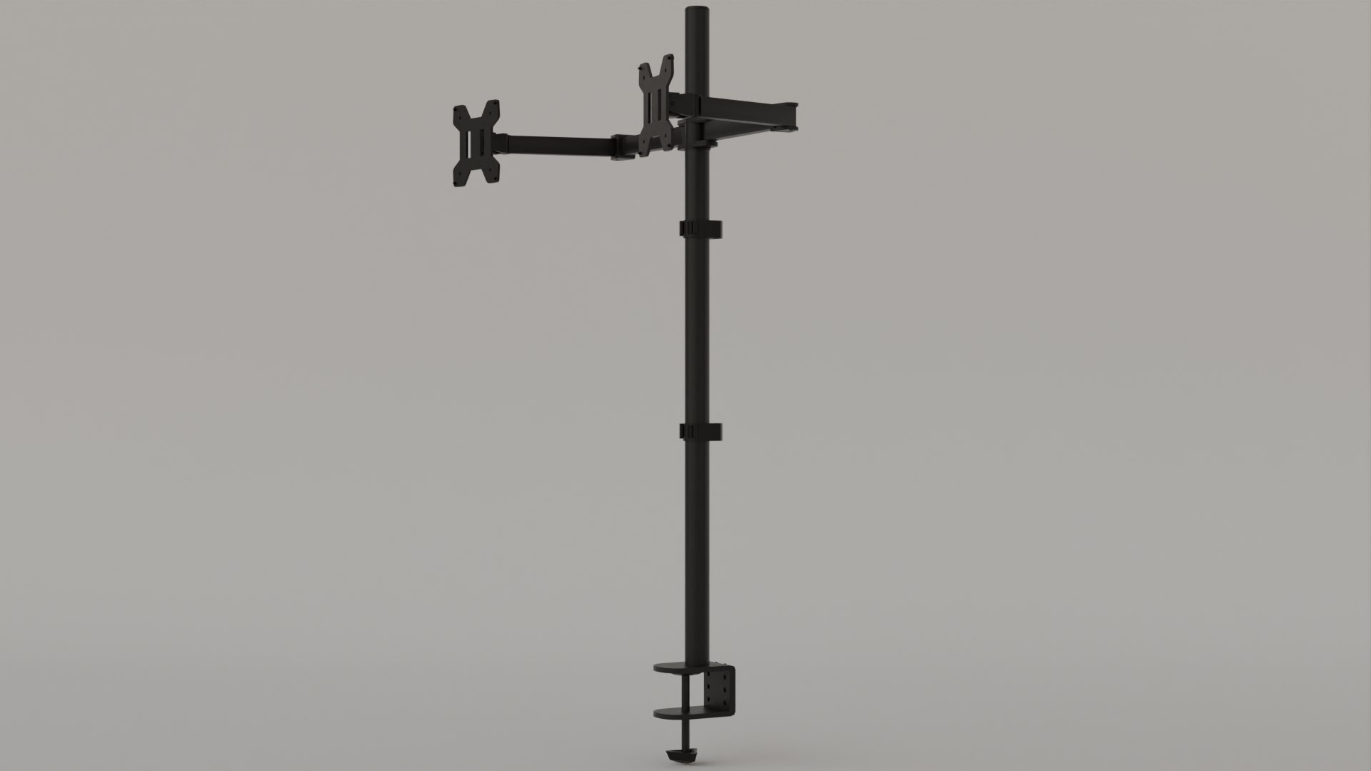 Monitor Stand Workspace With A Minimalist And Modern Design Low-poly 3D ...