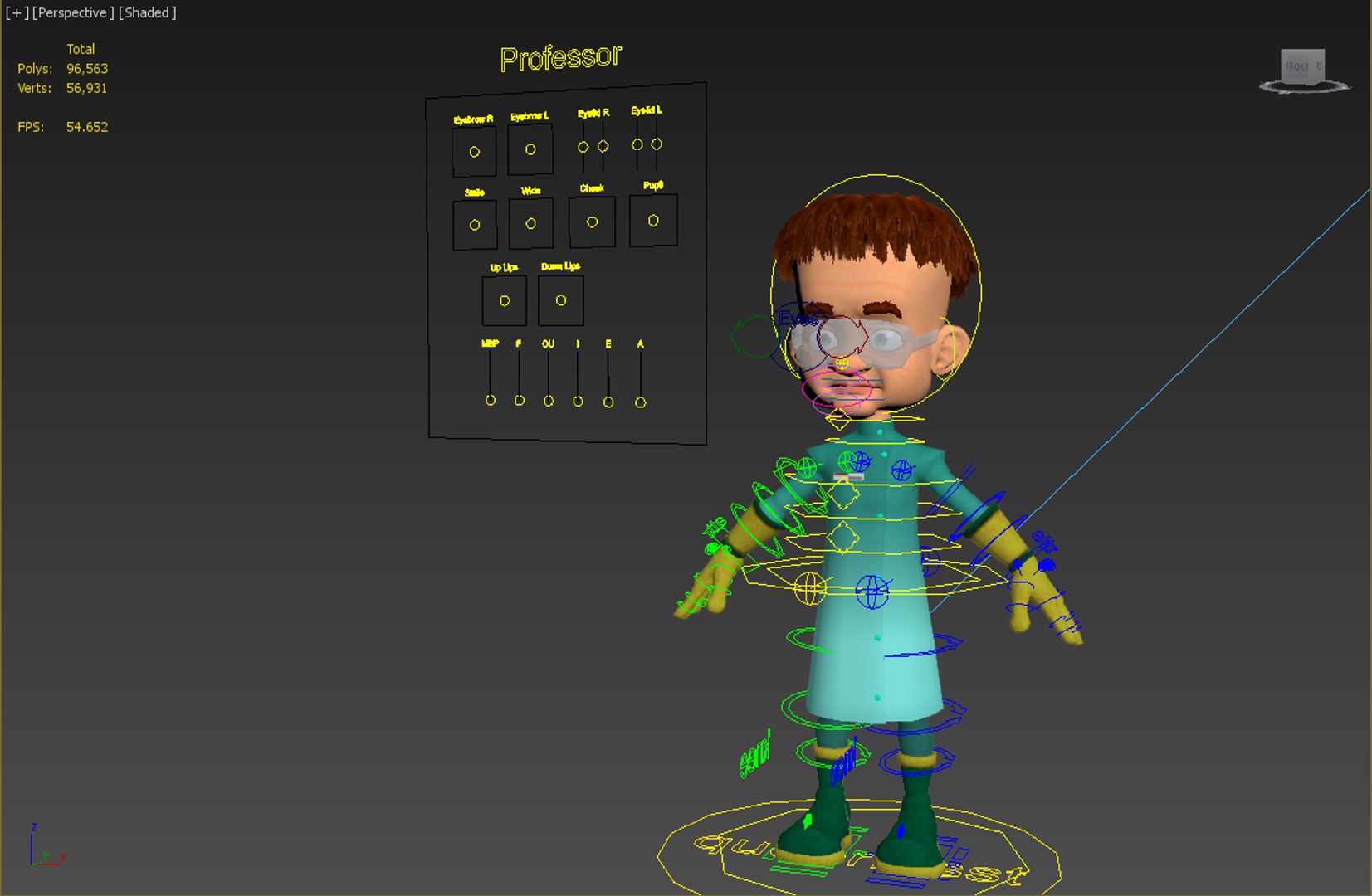 Professor Character 3D - TurboSquid 1367138