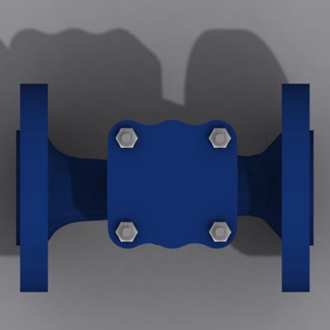 3d Max Valve Check Modeled