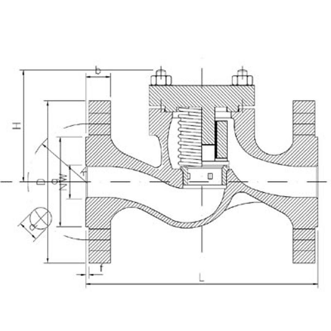 3d Max Valve Check Modeled