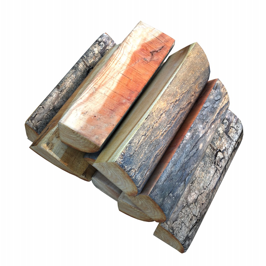 Firewood Stack V1 3D - TurboSquid 1906703