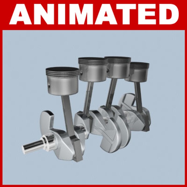 modelo 3d Motor (animado) - TurboSquid 283231
