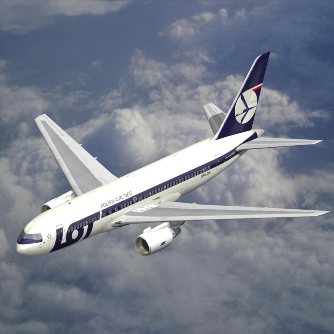3d B767-200 Lot Polish Airlines
