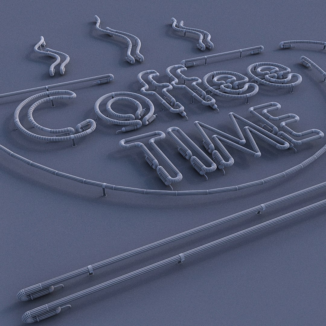 3D neon sign - TurboSquid 1438392