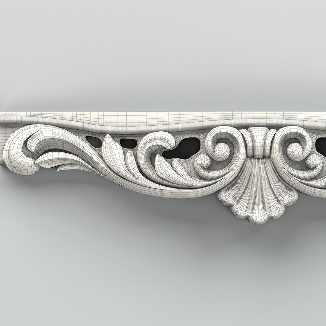 Carved Underframe 3d Max