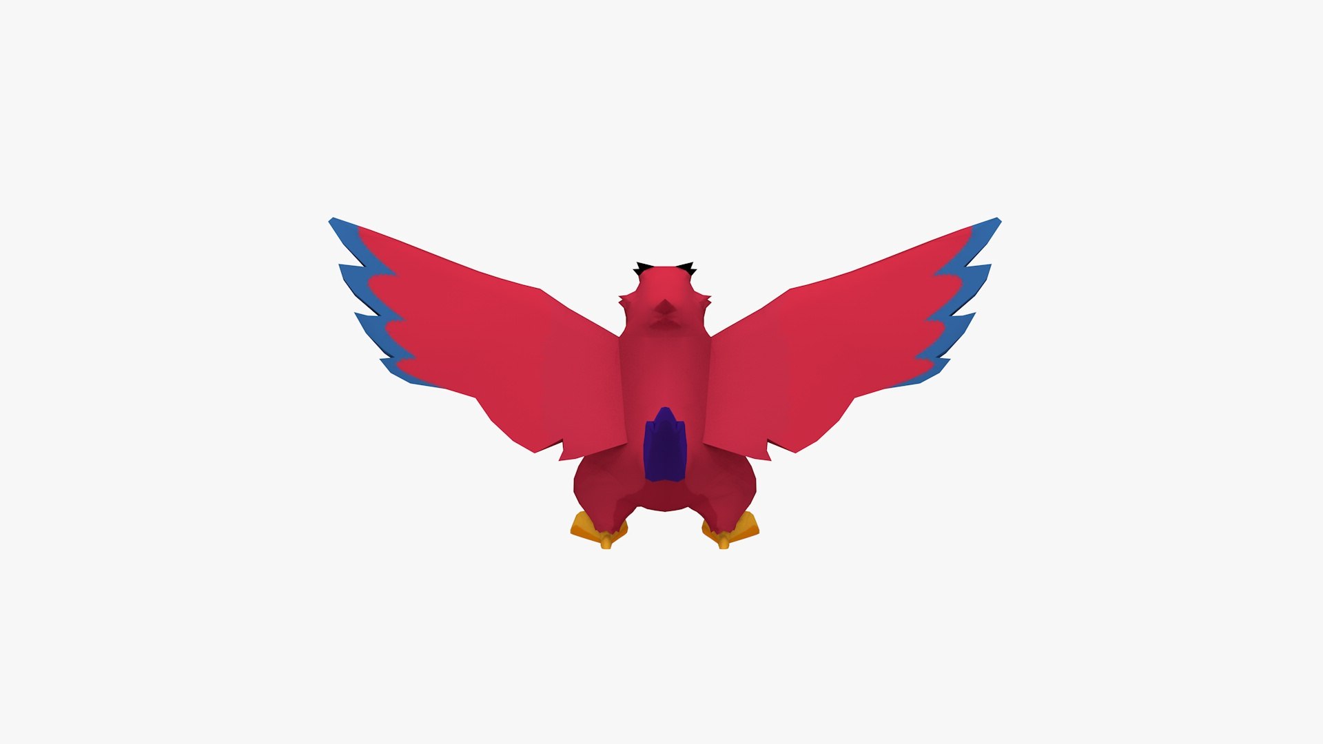 Iago Parrot 3D Model - TurboSquid 2387782