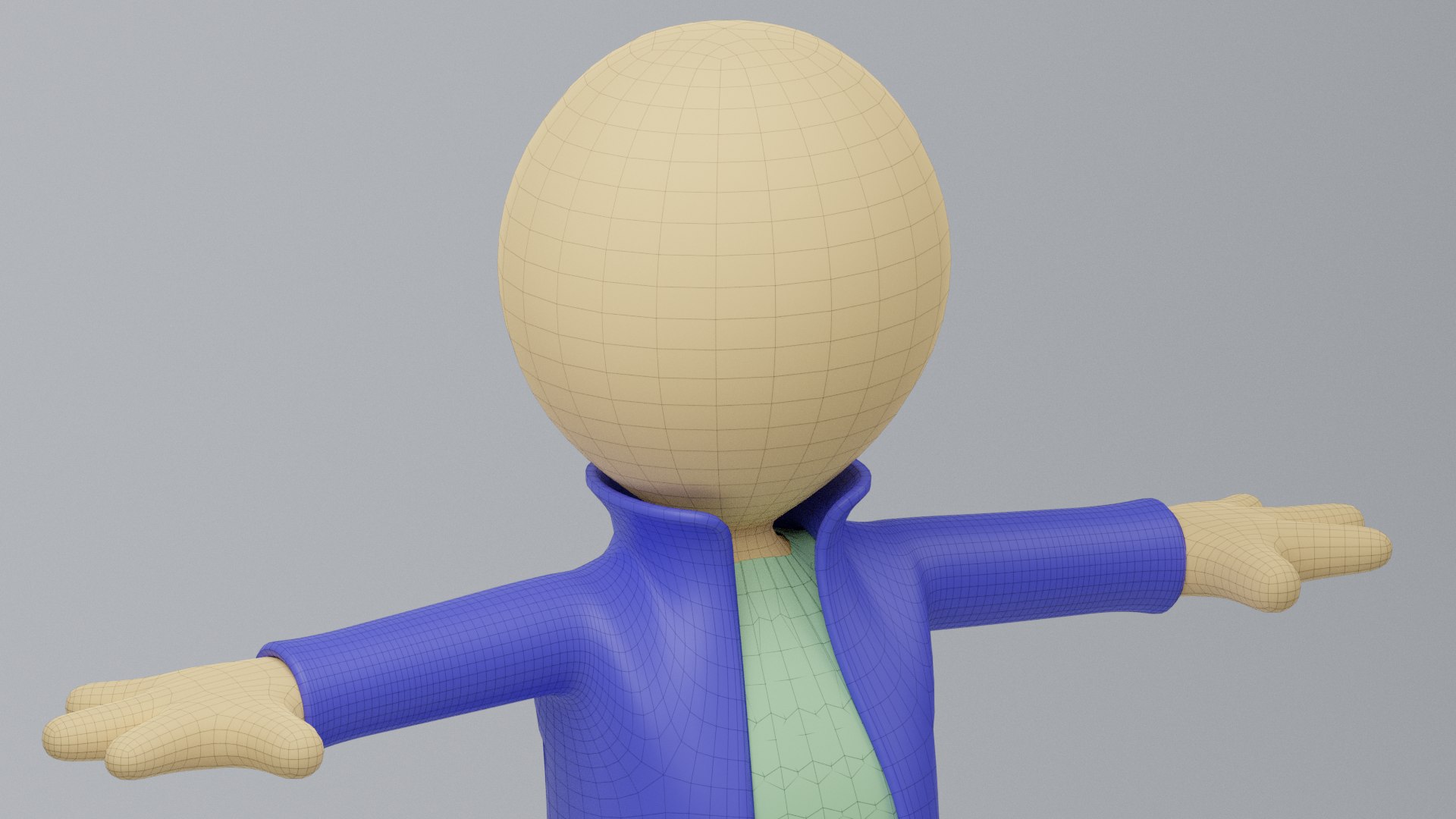 Character Cycle Simple 3D - TurboSquid 1613274