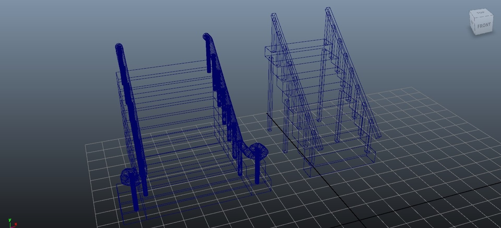 Free X Mode Basic Stairs