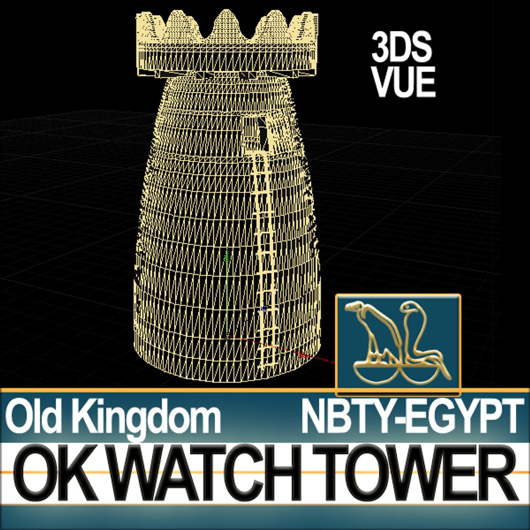 3d Ancient Egyptian Old Kingdom Model