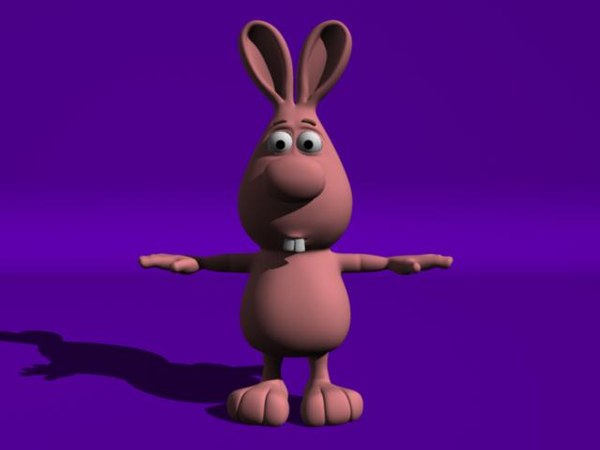 Cartoon Rabbit 3D Models for Download | TurboSquid