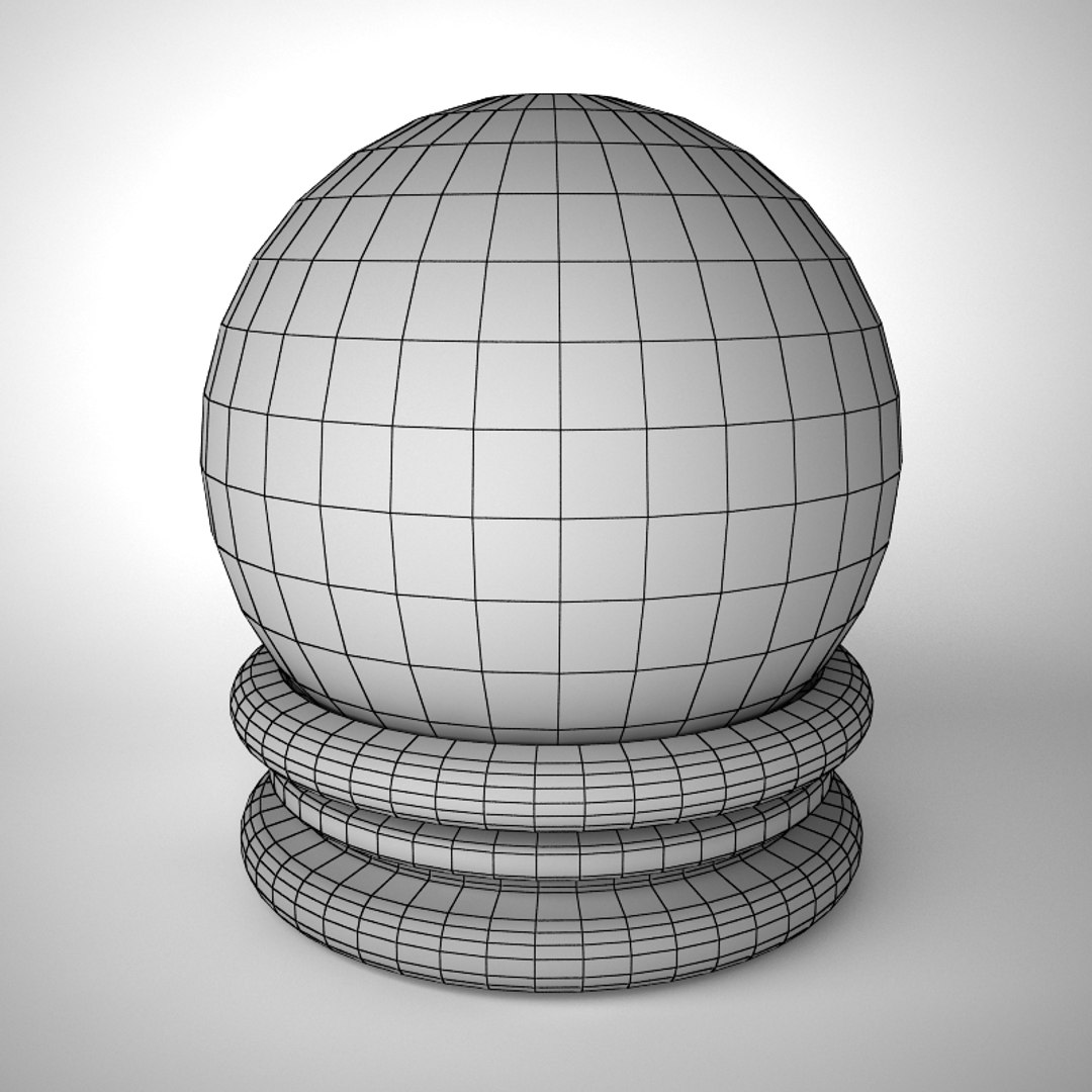 3dsmax Glass Ball