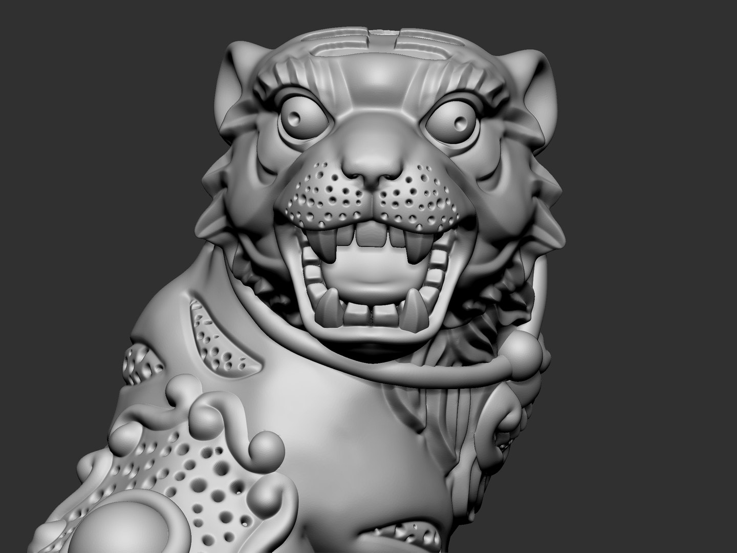 3d Tiger Model Turbosquid 2181571