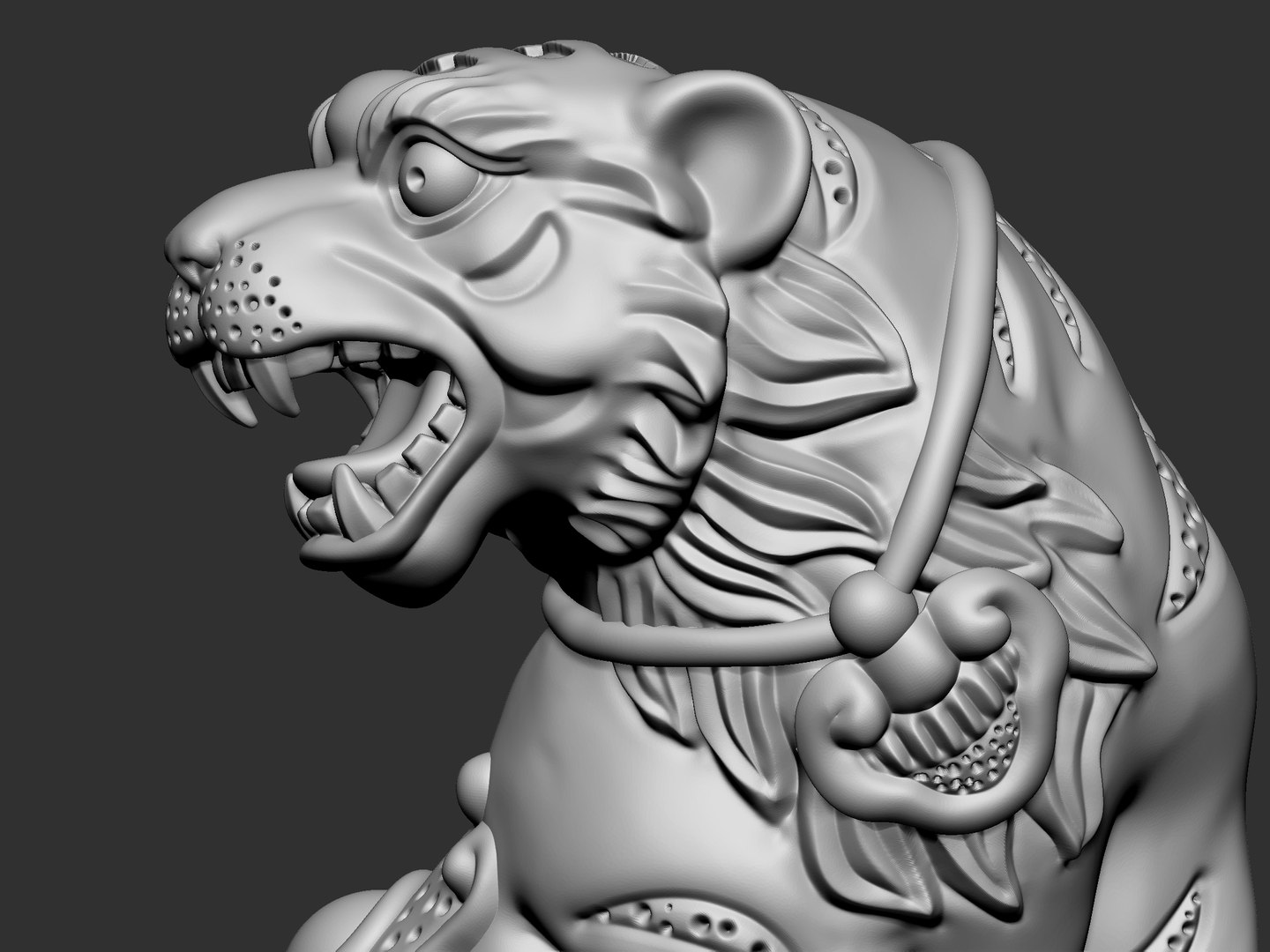 3D Tiger Model - TurboSquid 2181571