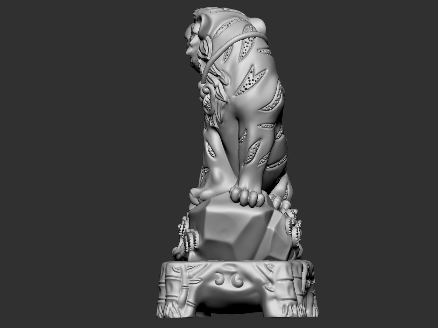3D Tiger Model - TurboSquid 2181571