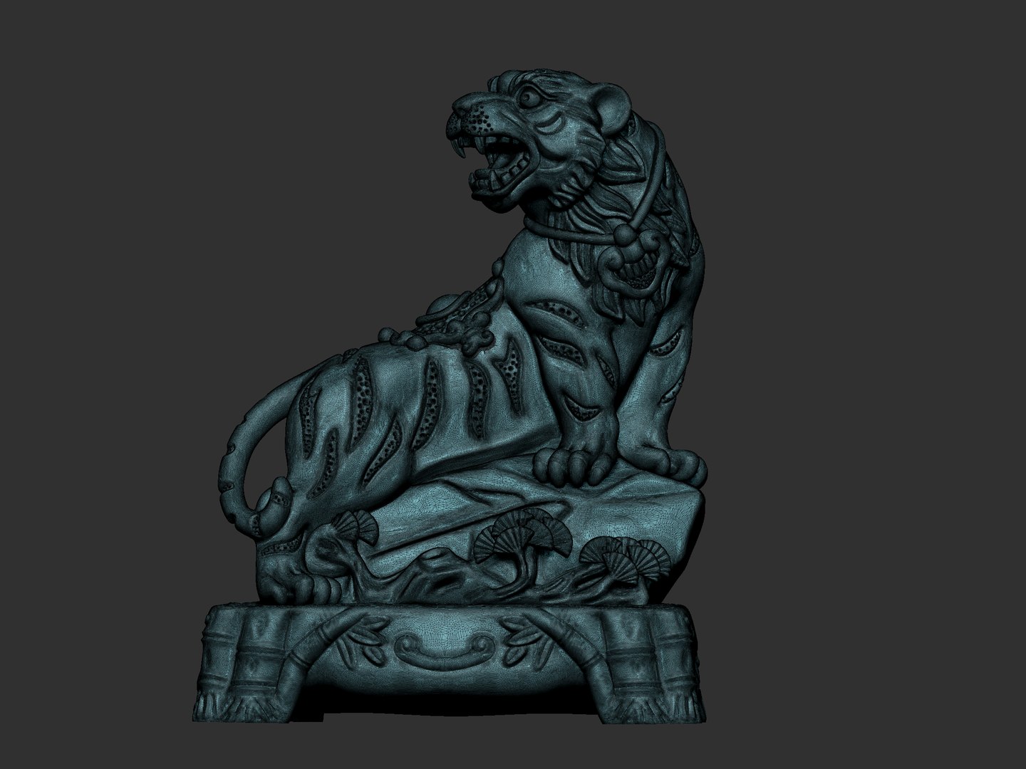 3D Tiger Model - TurboSquid 2181571