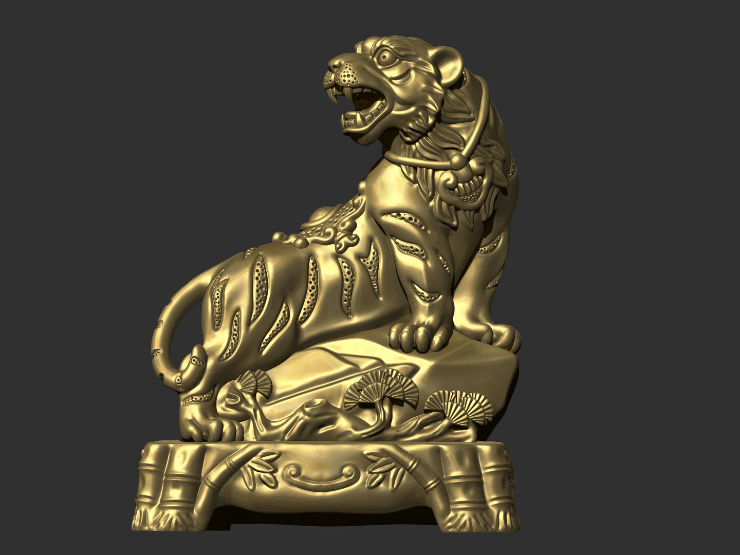 3D Tiger Model - TurboSquid 2181571