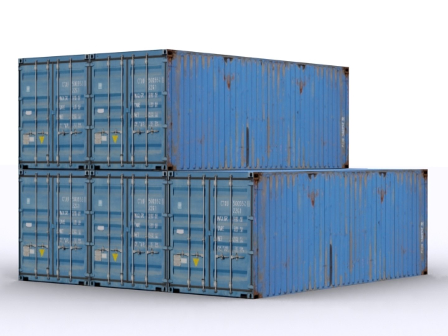 Ship Container 3d Max
