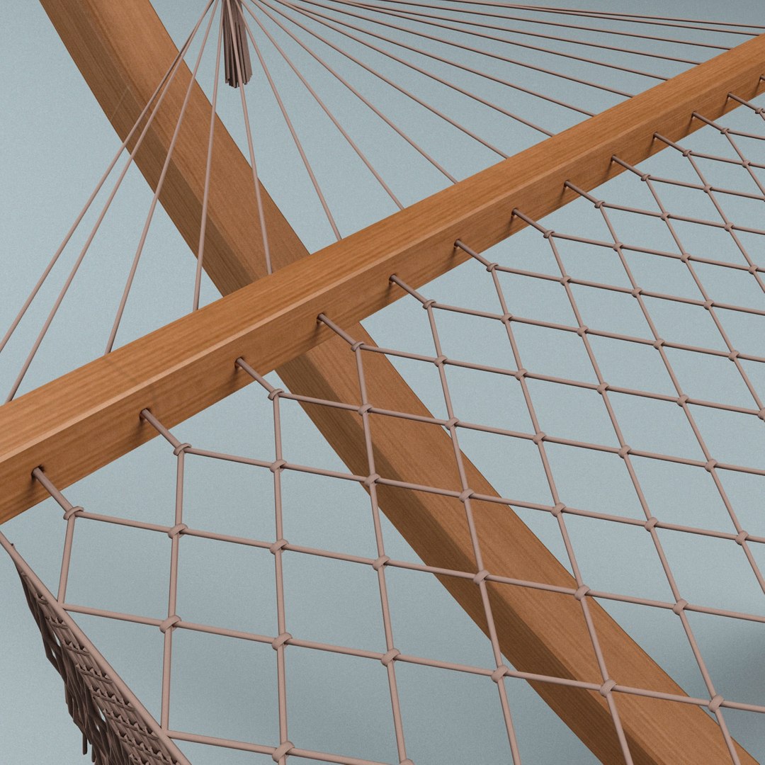 3d Max Hammock Modelled