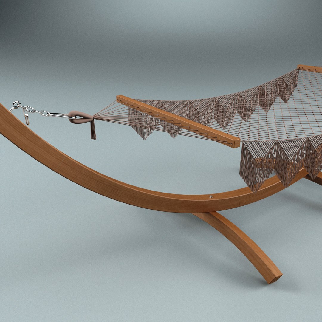 3d Max Hammock Modelled