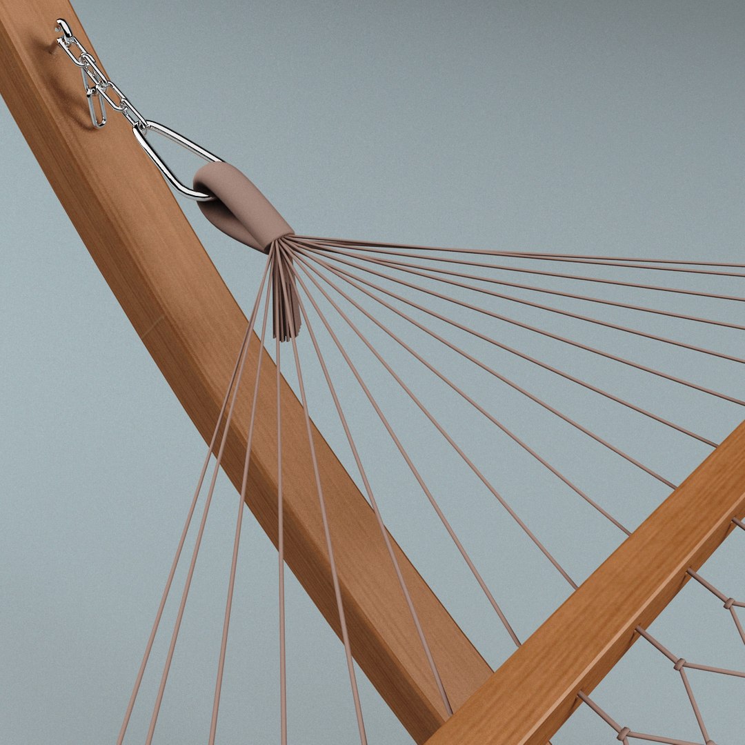 3d Max Hammock Modelled