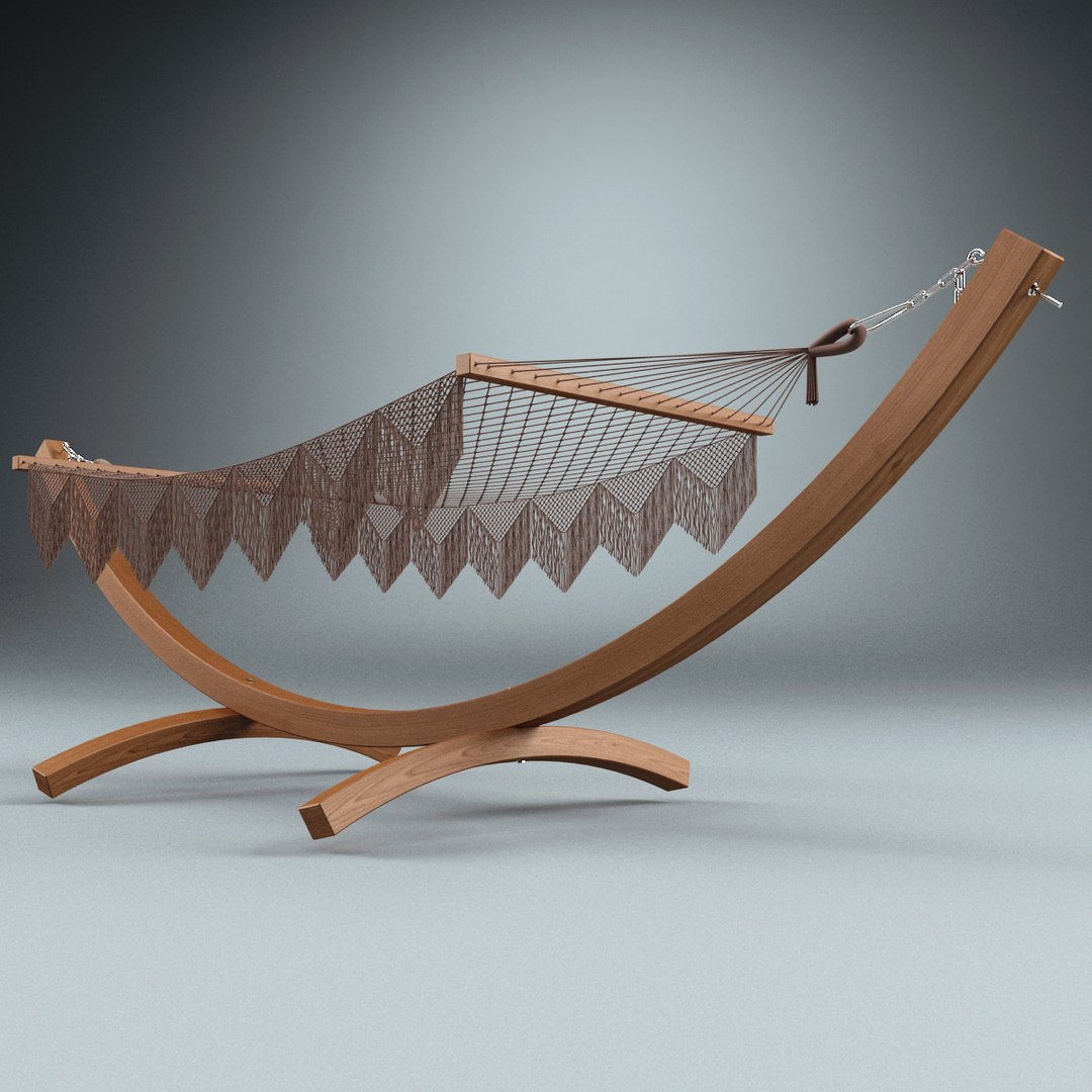 3d Max Hammock Modelled