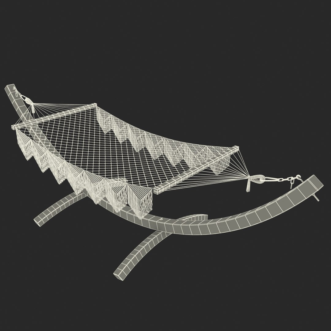 3d Max Hammock Modelled