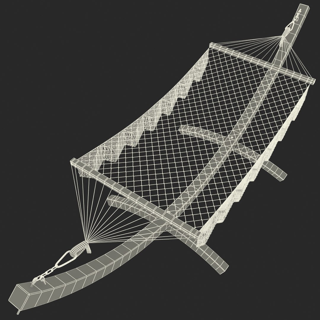 3d Max Hammock Modelled