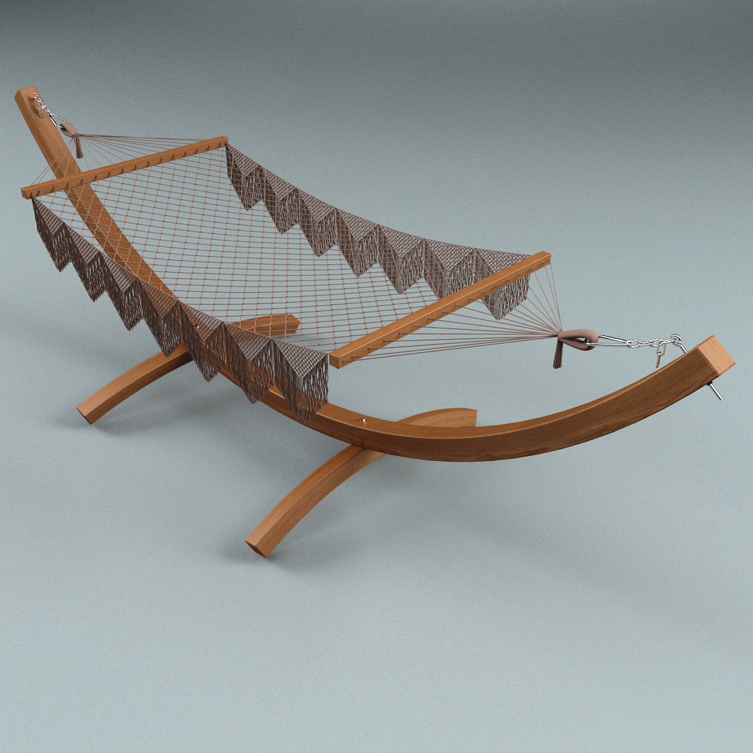 3d Max Hammock Modelled