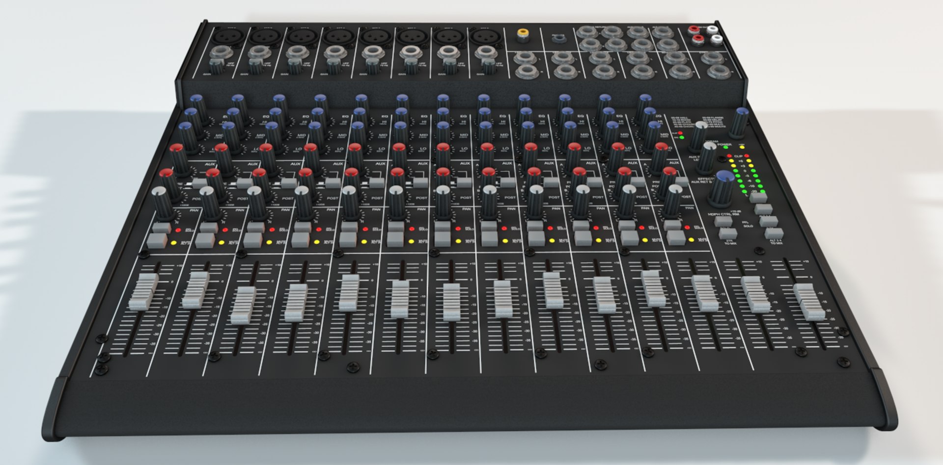 Music Mixer 3d Model