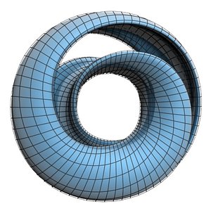 double mobius 3d model