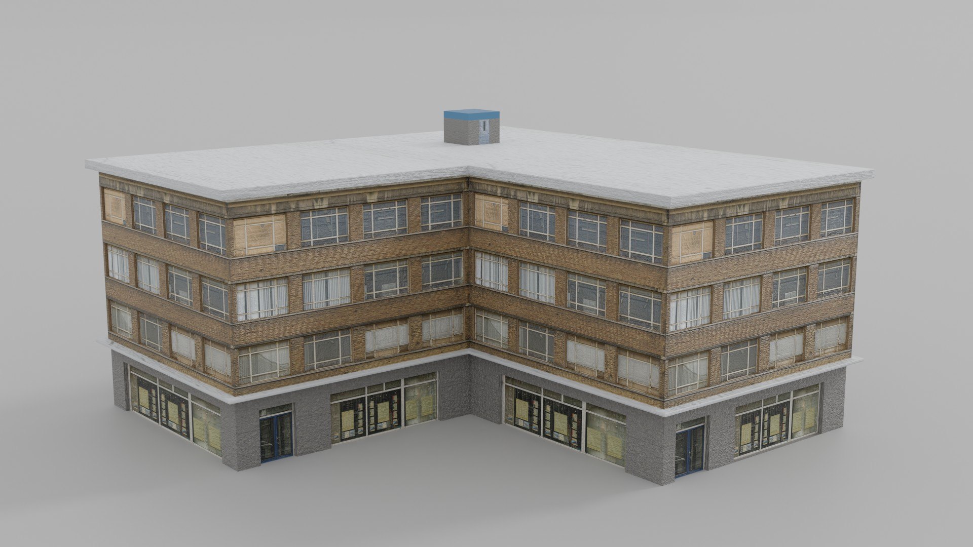 10 Building Pack Low Poly Model - TurboSquid 1840016