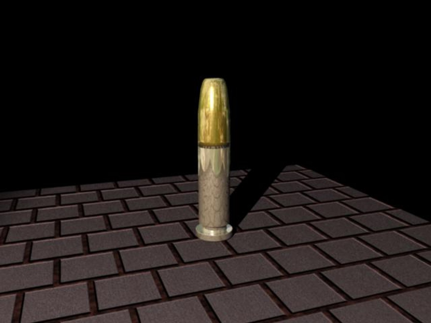 Hollow Point Bullet 3d Model
