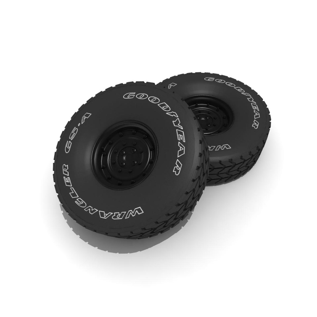 3d Tyre Good Year Model