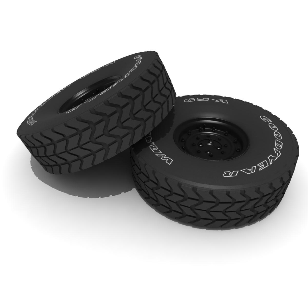 3d tyre good year model