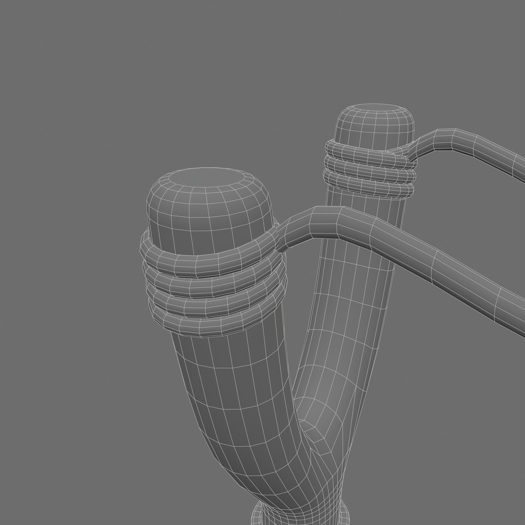 Low Poly Slingshot And Stone 3D Model - TurboSquid 2414983