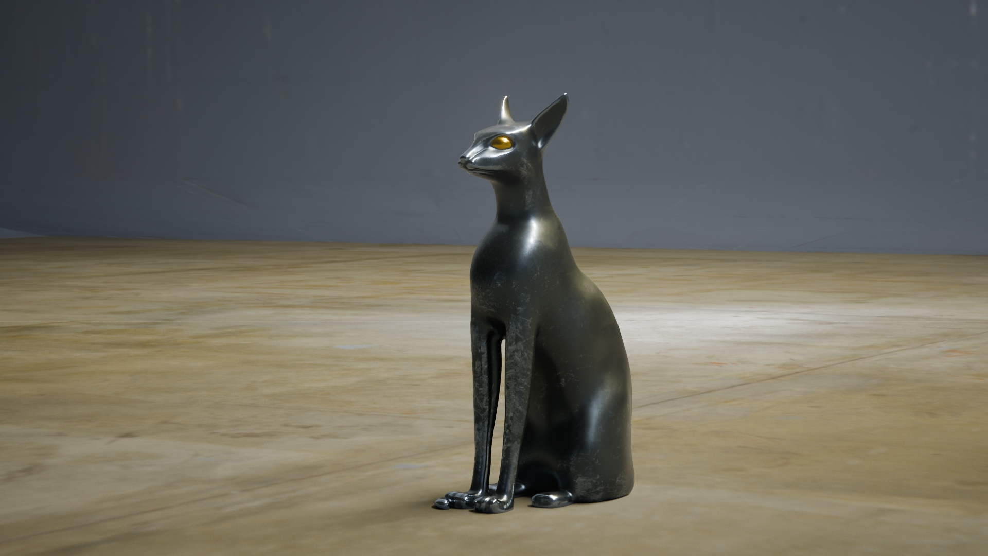 Pharaohs Cat High Quality 3D Model - TurboSquid 2346909