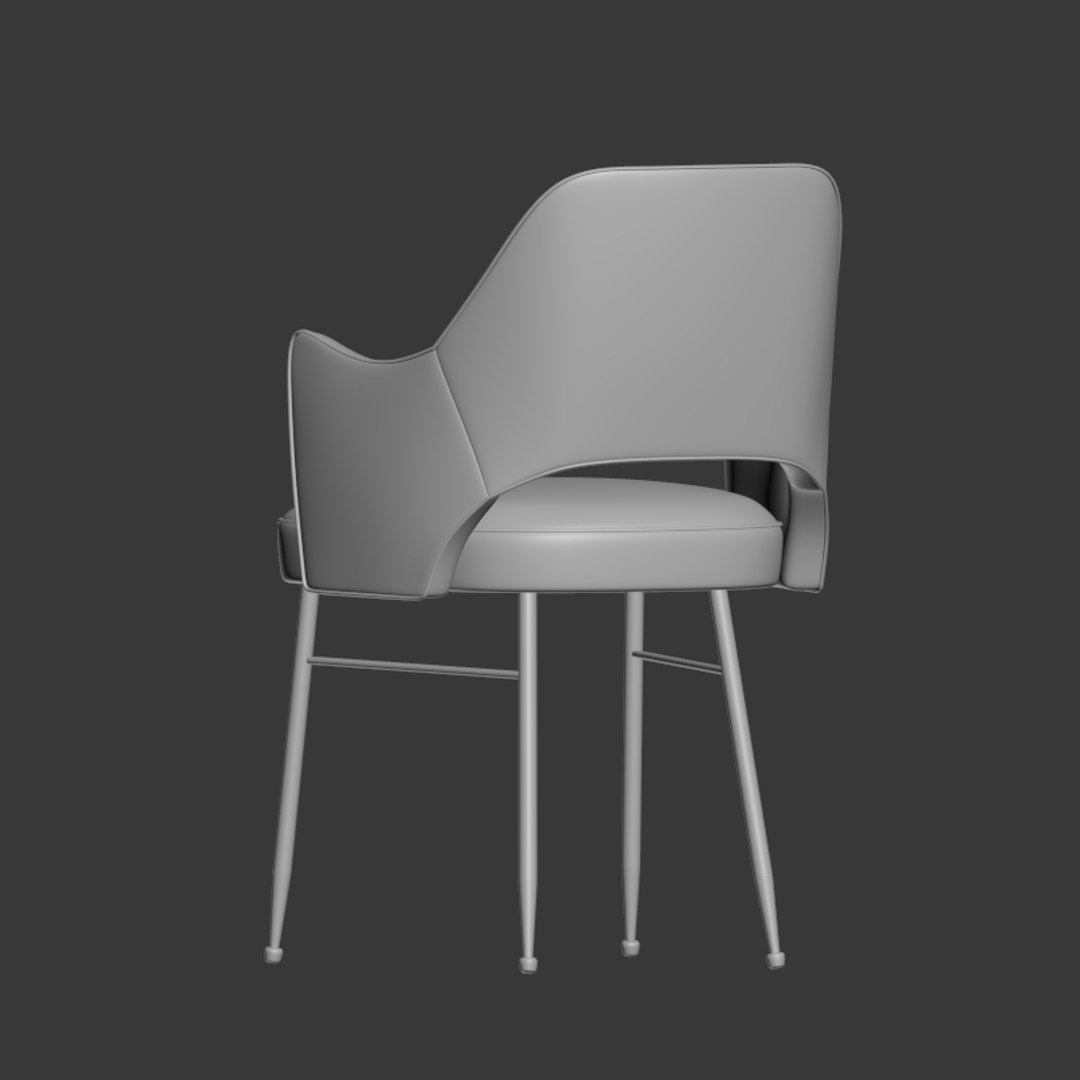 Rigby Dining Chair Kellywearstler 3D - TurboSquid 1579369