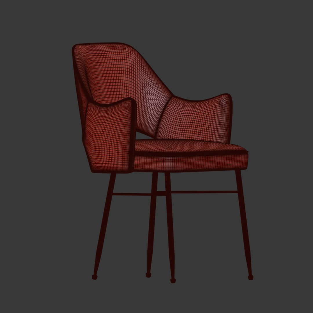 Rigby Dining Chair Kellywearstler 3D - TurboSquid 1579369