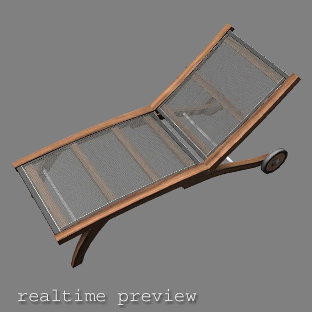 Recliner Chair 3d Model